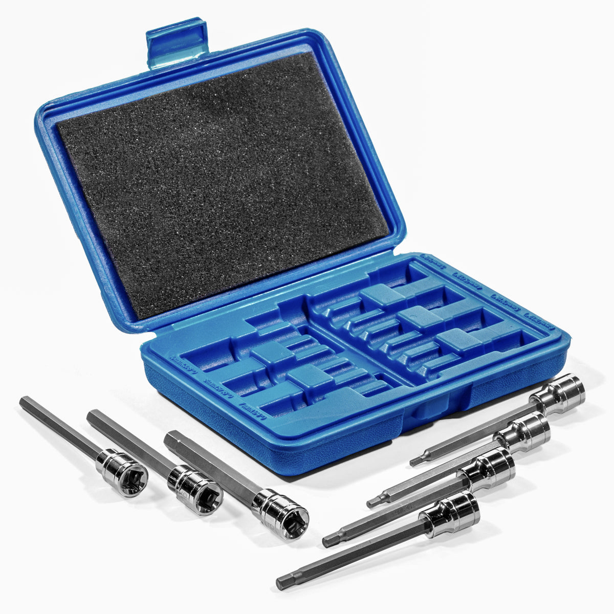 XtremepowerUS 3/8" DR standard Sae Extra Long Hex Allen Bit Socket Set