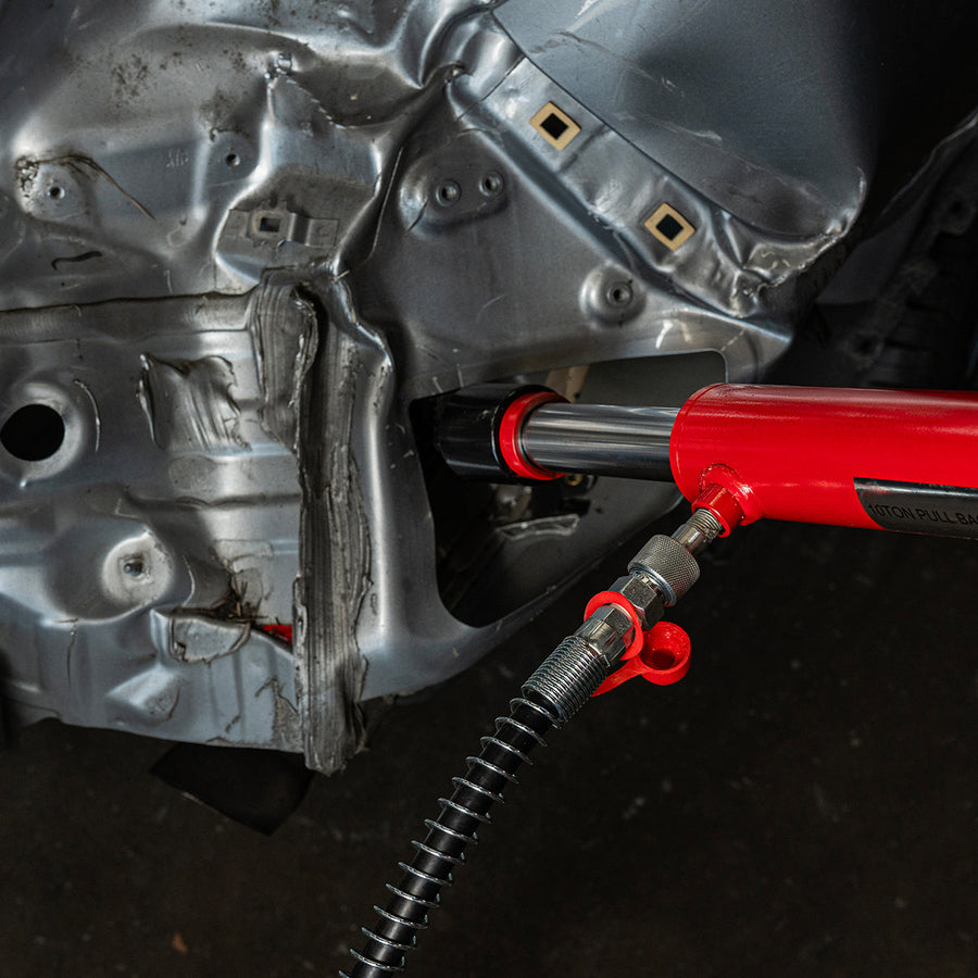 XtremepowerUS 10 Ton Hydraulic Pull Back Ram Porta Power Frame Machine