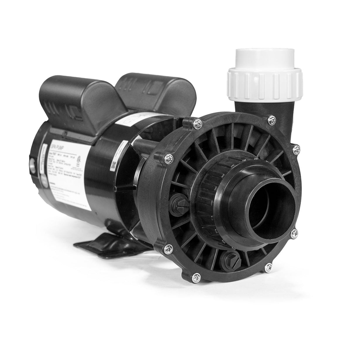 3.0HP Spa Pump 2-Speed Motor Hot Tub Pump 2" Discharge Intake 220V Cir ...