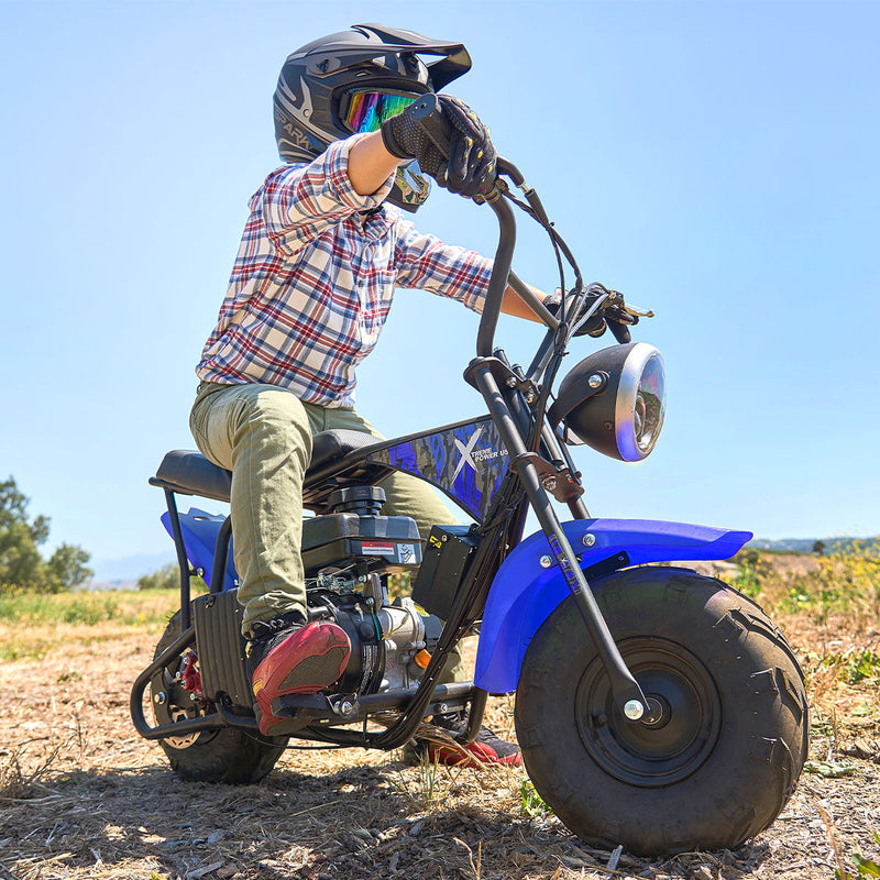 XtremepowerUS Pro-Series 99cc Mini Dirt Bike Gas-Power 4 Stroke Pocket